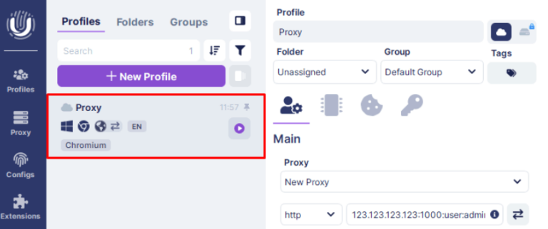 Set Up A Proxy In Undetectable Browser Step By Step Guide