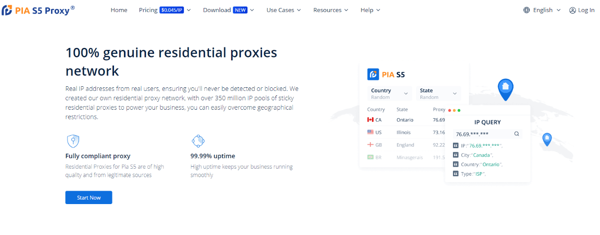 Pia S5 Proxy Review 2025 | ProxyBros.com